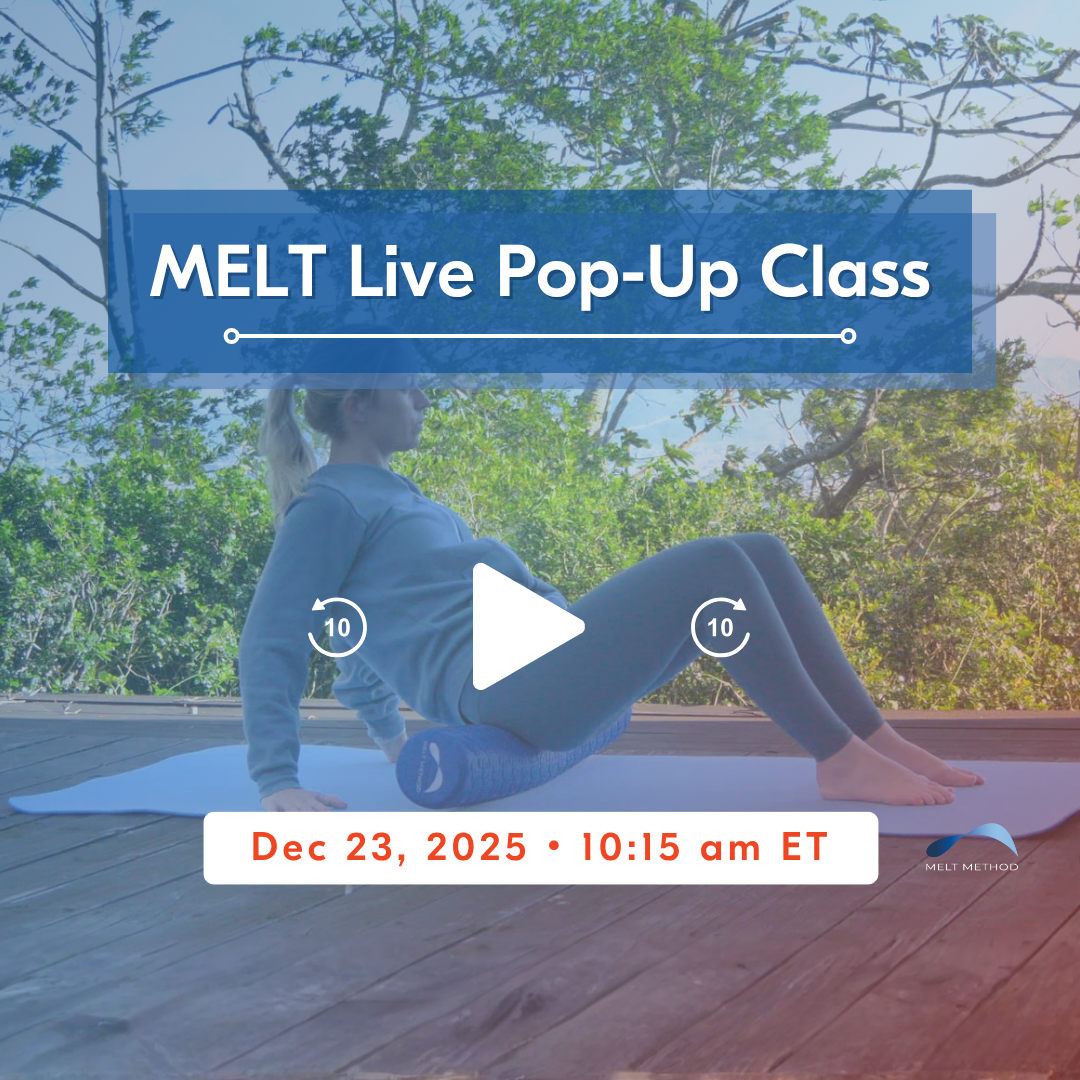 MELT Live Pop-Up Class on Tue, Dec 23, 2025 10:15 AM ET - MELT Method